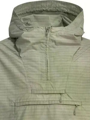 DAIWA PIER39 Check-pattern Drawstring Hood Jacket