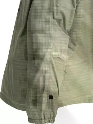 DAIWA PIER39 Check-pattern Drawstring Hood Jacket