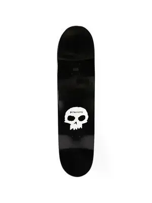 PLEASURES X Zero Skull-print Skate Deck