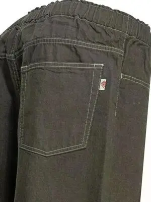 DANTON Belted Contrast Stitch Jeans