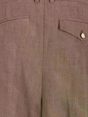THESTROY Anthem Pleated Straight-leg Trousers