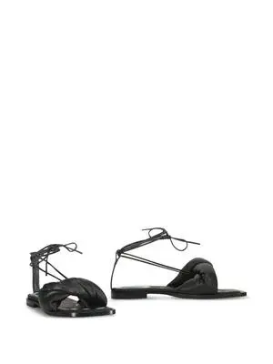 ELLERY Lace-up Knotted Sandals
