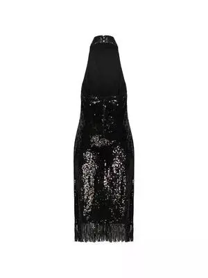 ELLERY Embellished Fringed Mini Dress