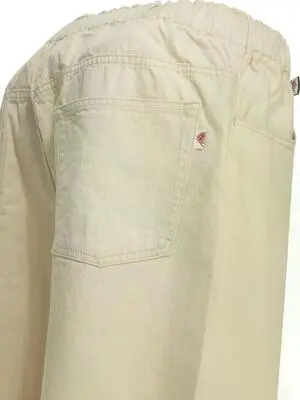 DANTON Belted Elasticated-waist Jeans