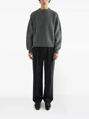 JIL SANDER Rib-knit Wool Sweater