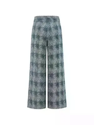 JBQ Abstract Print Palazzo Pants