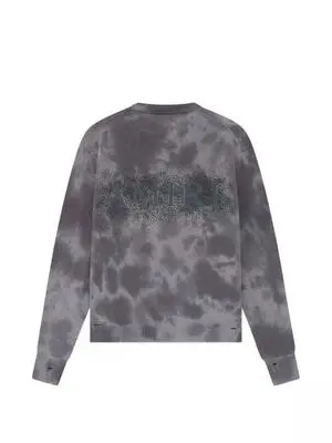 Amiri Crystal-embellished Tie-dye Sweatshirt