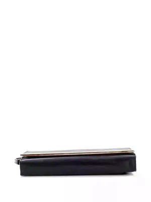 LOUIS VUITTON Sevigne Epi Leather Clutch Bag - Black