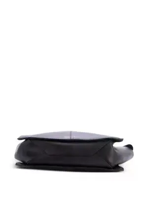 Celine Medium Tri-fold Shoulder Bag In Smooth Calfskin - Black