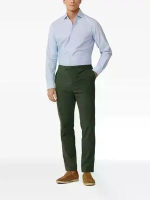 HACKETT LONDON Tailored-fit Textured Shirt