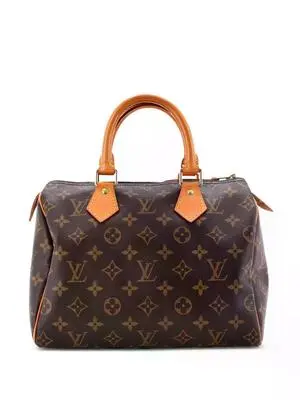 LOUIS VUITTON Speedy Satchel Monogram Canvas 25