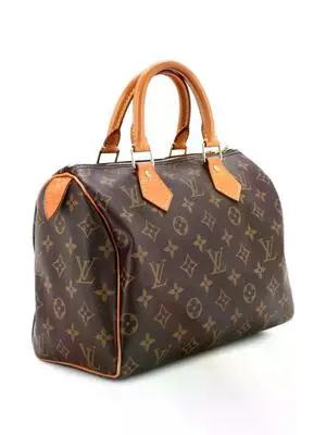 LOUIS VUITTON Speedy Satchel Monogram Canvas 25