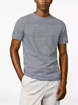 HACKETT LONDON Stripe-pattern T-shirt - Blue