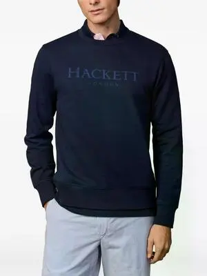 HACKETT LONDON Heritage Ess Crew-neck Sweater - Blue