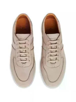 HACKETT LONDON Brompton Nubuck Lace-up Sneakers