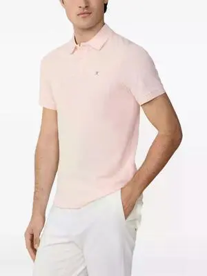 HACKETT LONDON Logo-embroidered Pique Polo Shirt