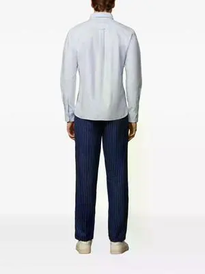 HACKETT LONDON Ticking-stripe Cotton Shirt