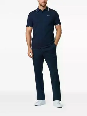 HACKETT LONDON Jacquard-detail Polo Shirt