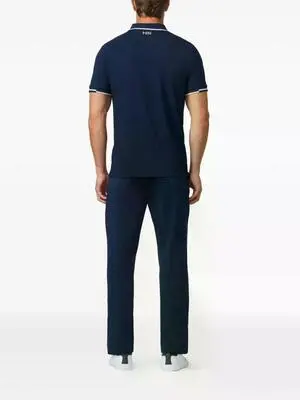 HACKETT LONDON Jacquard-detail Polo Shirt