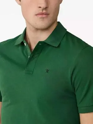 HACKETT LONDON Logo-embroidered Piqué Polo Shirt