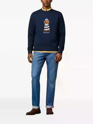 HACKETT LONDON Heritage Harry Embroidered Sweatshirt