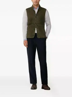 HACKETT LONDON Reversible Gilet - Green