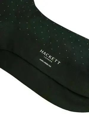 HACKETT LONDON Jacquard Polka-dot Socks
