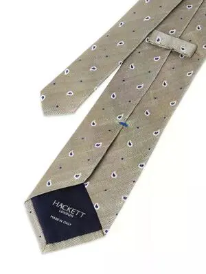 HACKETT LONDON Paisley Print Neck Tie