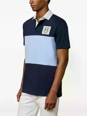 HACKETT LONDON Colour-blocked Rugby Shirt