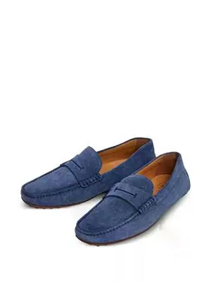 HACKETT LONDON Driver Suede Loafers
