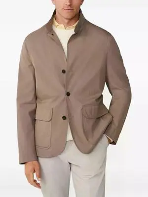 HACKETT LONDON Long-sleeve Buttoned Blazer