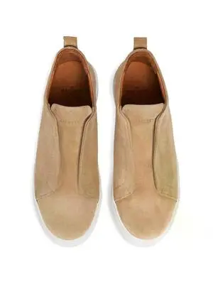 HACKETT LONDON Vision Suede Slip-on Sneakers
