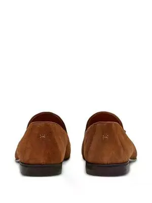 HACKETT LONDON Regal Tassel-detail Suede Loafers