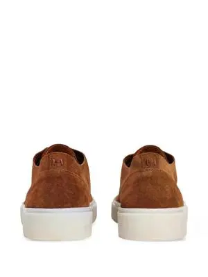 HACKETT LONDON Lace-up Suede Boat Shoes