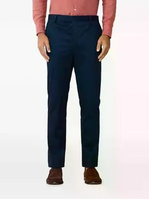 HACKETT LONDON Kensington Slim-fit Trousers - Blue