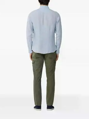 HACKETT LONDON Brompton Button-down Linen Shirt