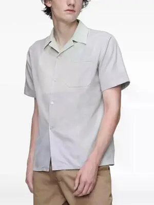 MAISON MARGIELA Panelled Short-sleeved Shirt