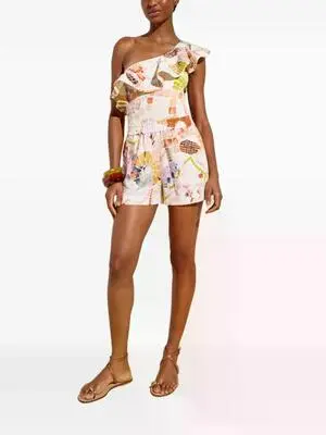 MARIE OLIVER Marissa One-shoulder Swimsuit