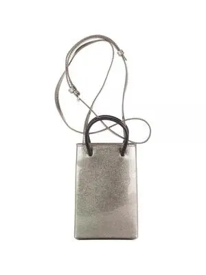Balenciaga North South Cross Body Bag - Grey