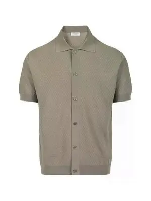 PAOLO PECORA Cotton Shirt - Green