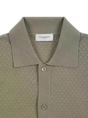 PAOLO PECORA Cotton Shirt - Green