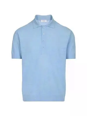 PAOLO PECORA Silk Bouclé Polo Shirt