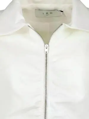 IRO PARIS Ruched Zip-up Jacket