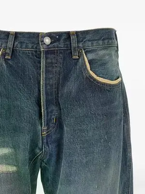 Undercover Embroidered Distressed Jeans