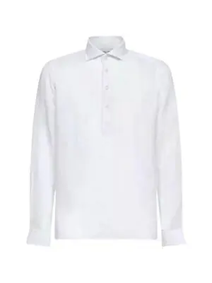 GUGLIELMINOTTI Long-sleeve Popover Shirt