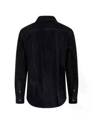ANTONY MORATO Corduroy-texture Button-up Shirt - Black