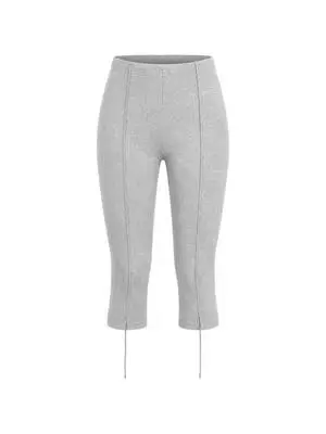 Vetements Cropped Drawstring Hem Trousers