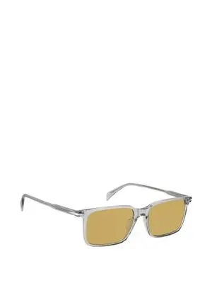 DB EYEWEAR BY DAVID BECKHAM Rectangle Frame Tinted Sunglasses