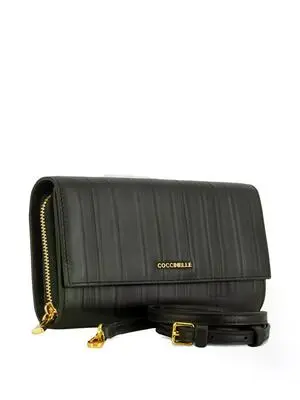 COCCINELLE Plissé-effect Foldover Wallet