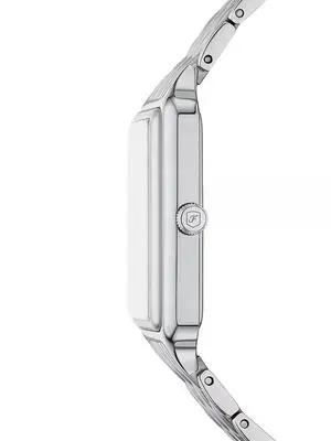 Fossil Raquel Rectangular Watch With Sun And Moon Sub-dial